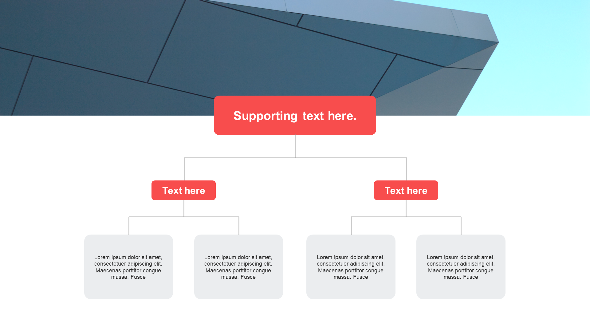 扁平PPT层次结构-iSlide