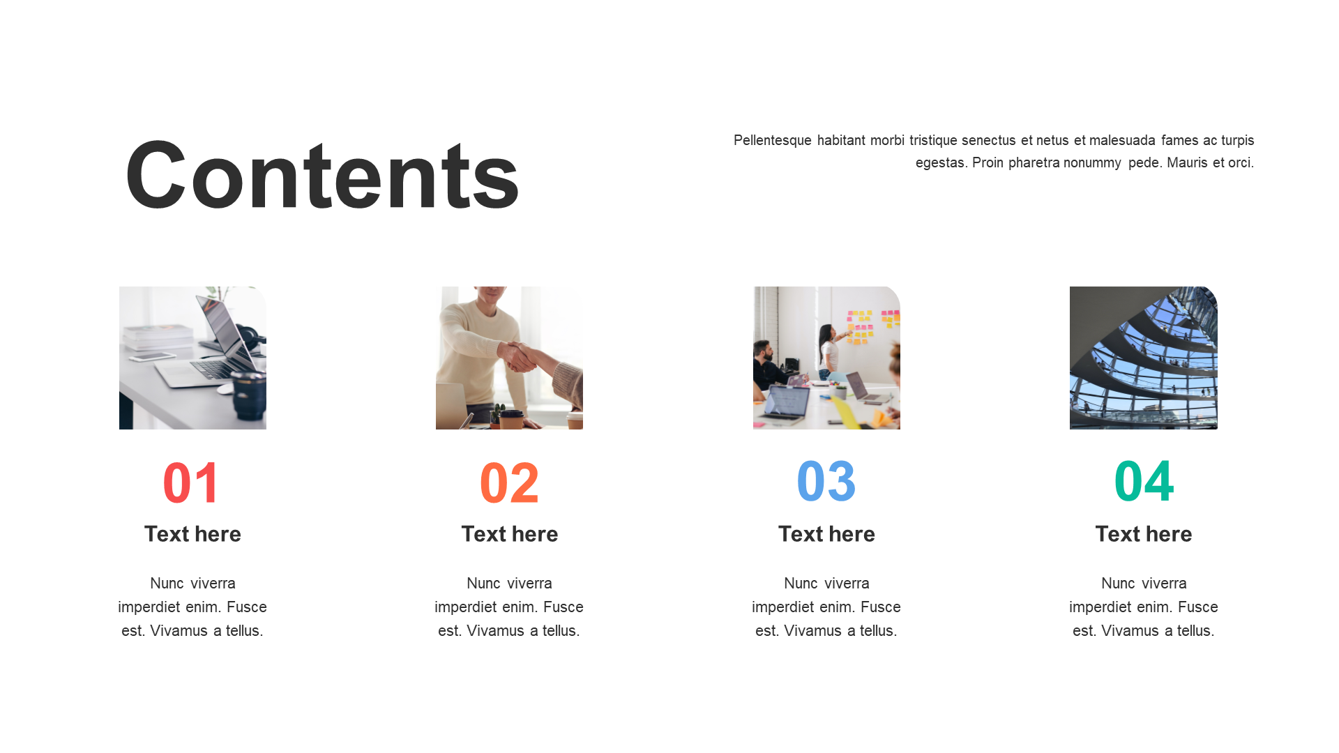 扁平PPT目录-iSlide