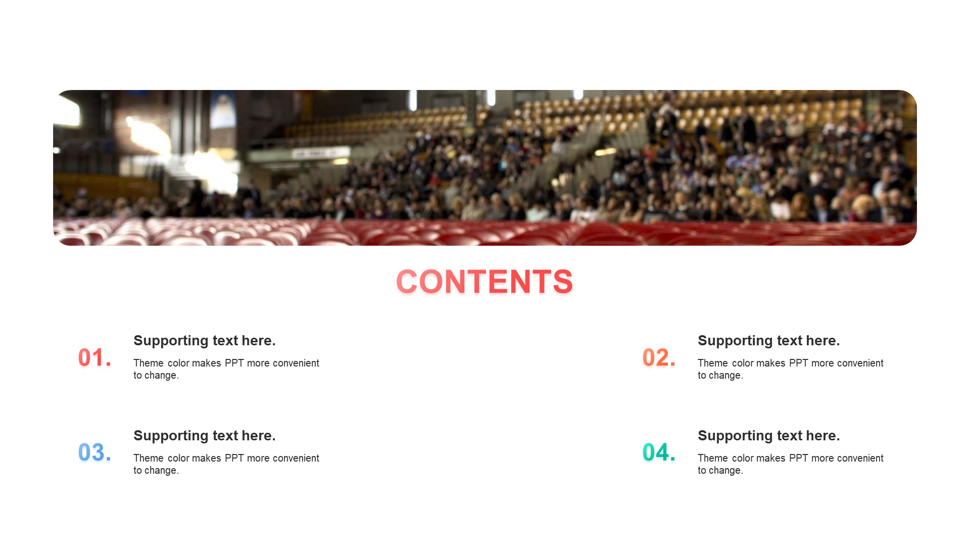 扁平PPT目录-iSlide