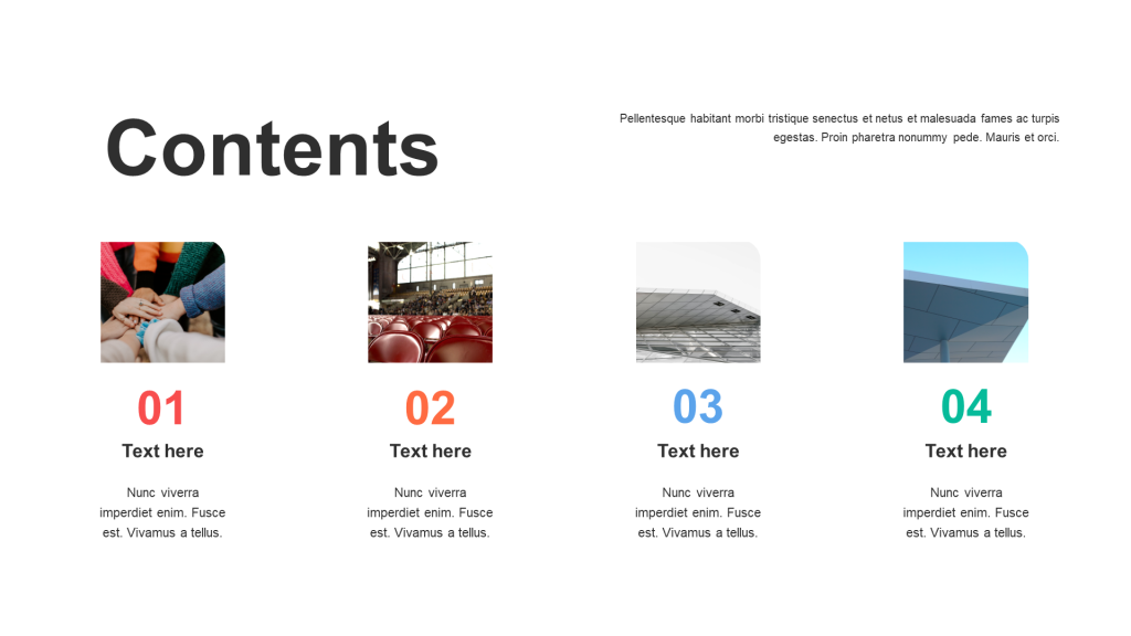 扁平PPT目录-iSlide