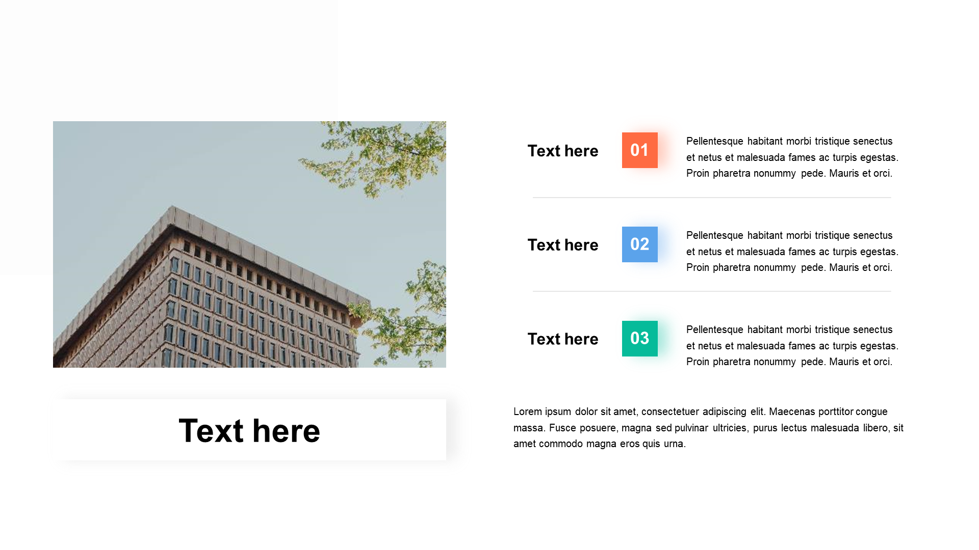 扁平PPT列表-iSlide