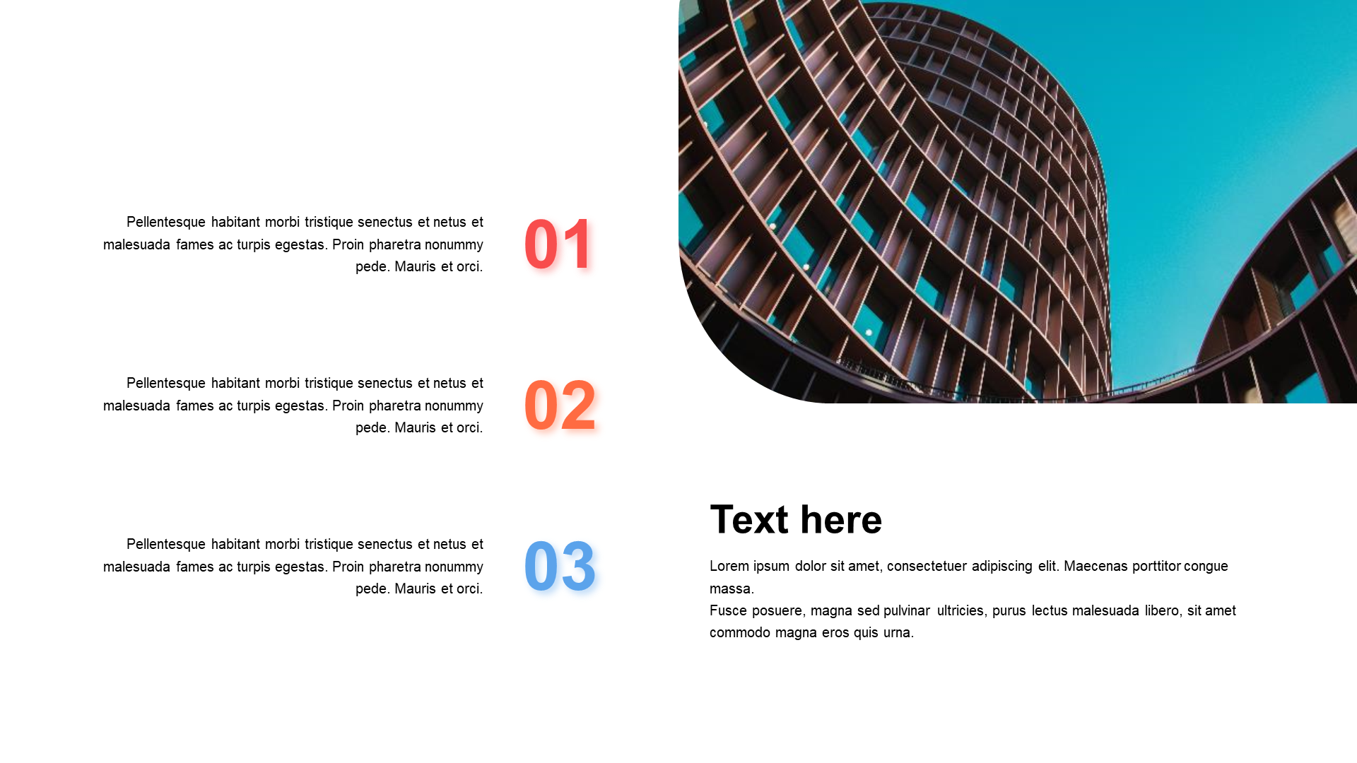 阴影PPT列表-iSlide