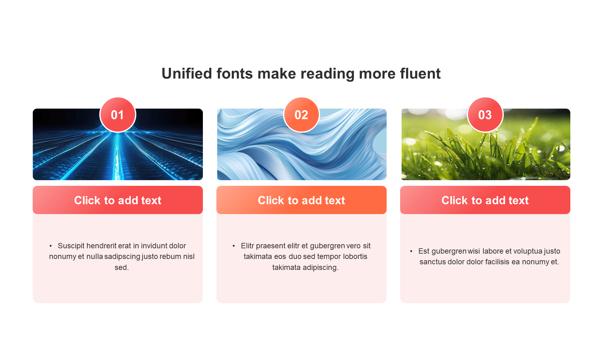 渐变PPT列表-iSlide