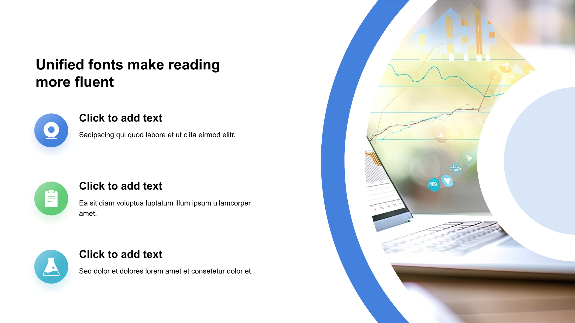 渐变PPT列表-iSlide