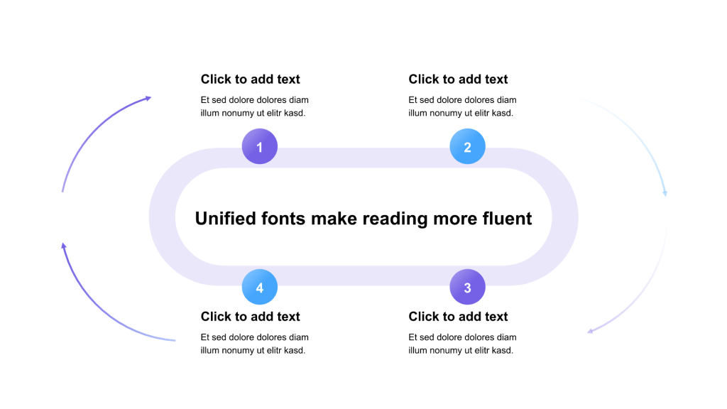 渐变PPT循环-iSlide