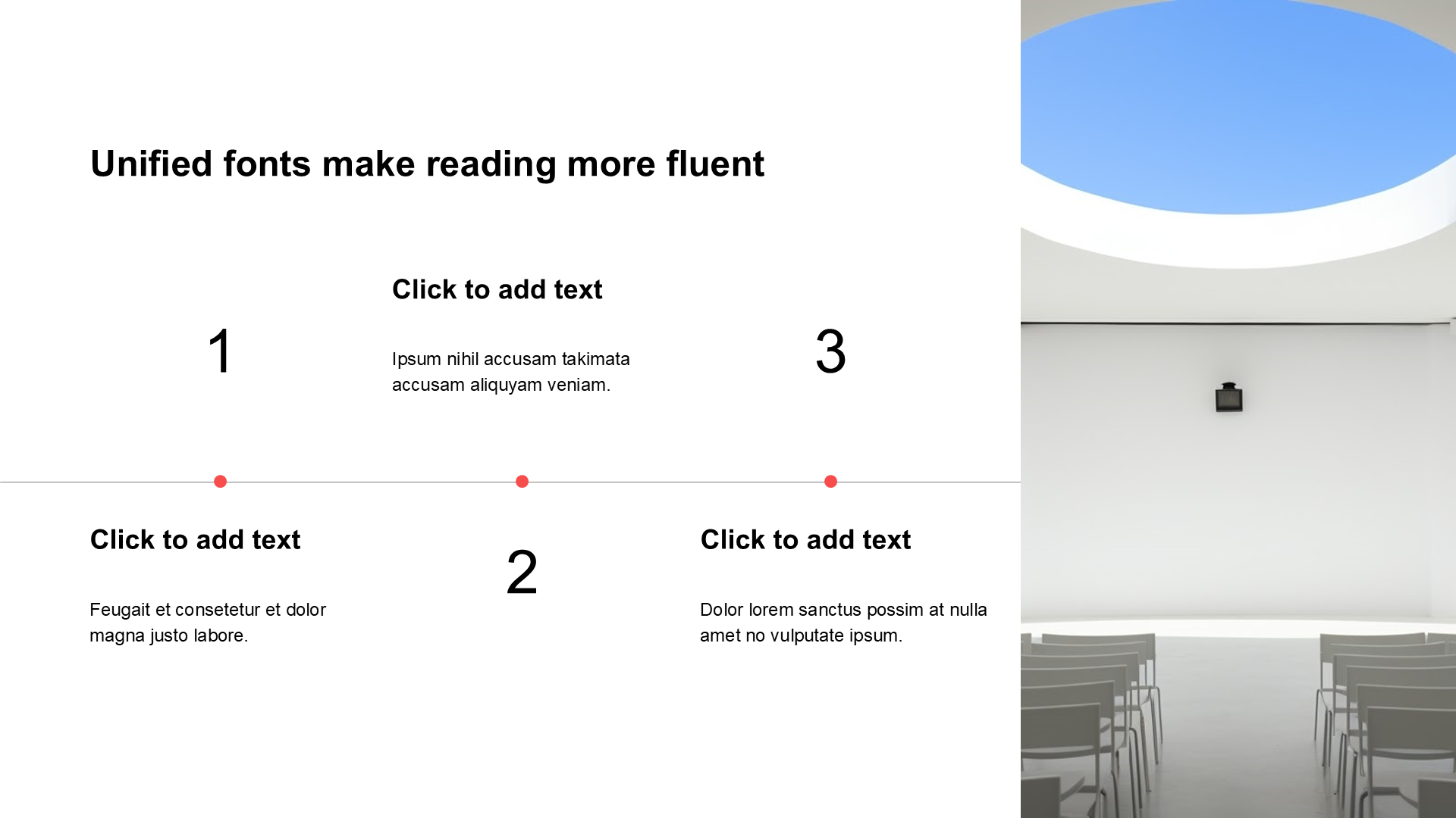 扁平包含图片占位PPT流程-iSlide